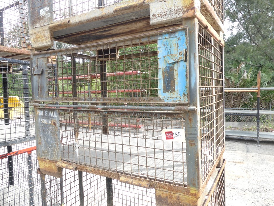Peri Wire Crate Pallet Auction (0155-5055836) | Grays Australia