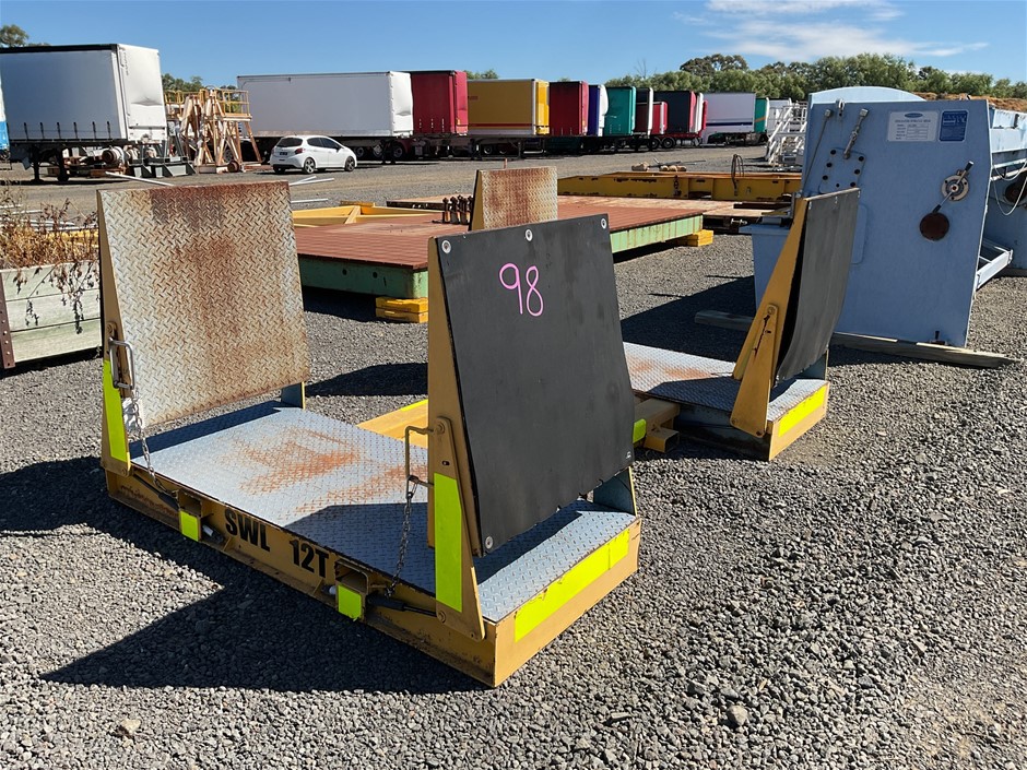 Truck Heavy Duty Ramp with Fork Pockets Auction (0030-3028912) | Grays ...