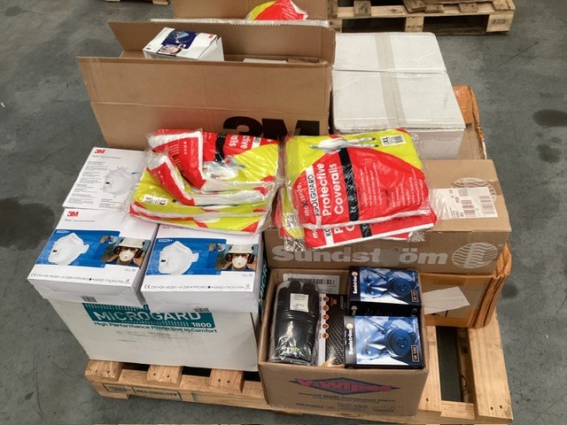 Pallet Of Assorted PPE Items Auction (0004-9049664) | Grays Australia