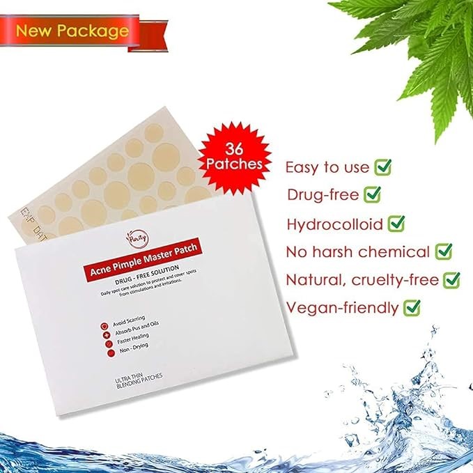 5 x PURITY Acne Pimple Master Patch Sheet, 36 Patches. Auction ...
