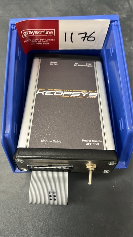 1 x Keopsys INTF-MSA-M102 MSA RS232 Interface Box Auction (1176-5056087 ...