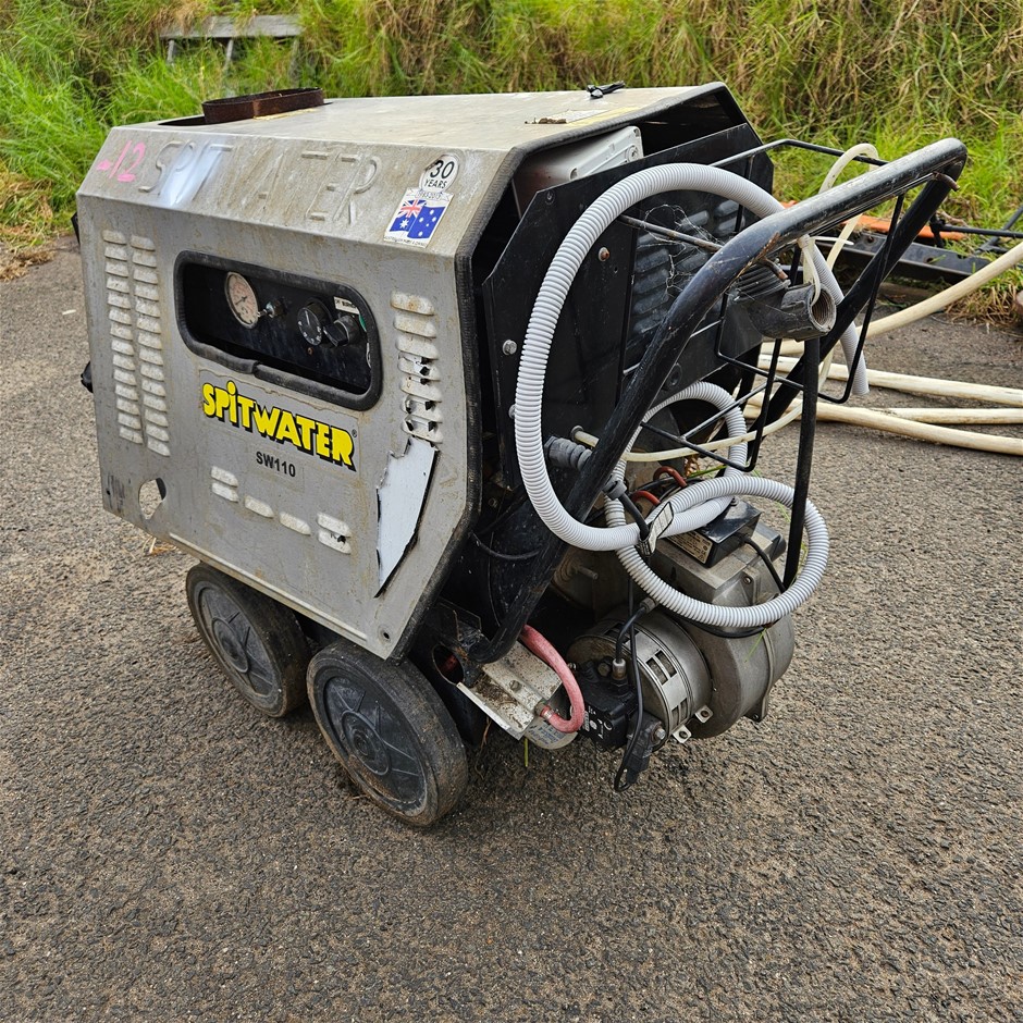 Spit Water SW110 Heated Pressure Washer Auction (0012-3028683) | Grays ...