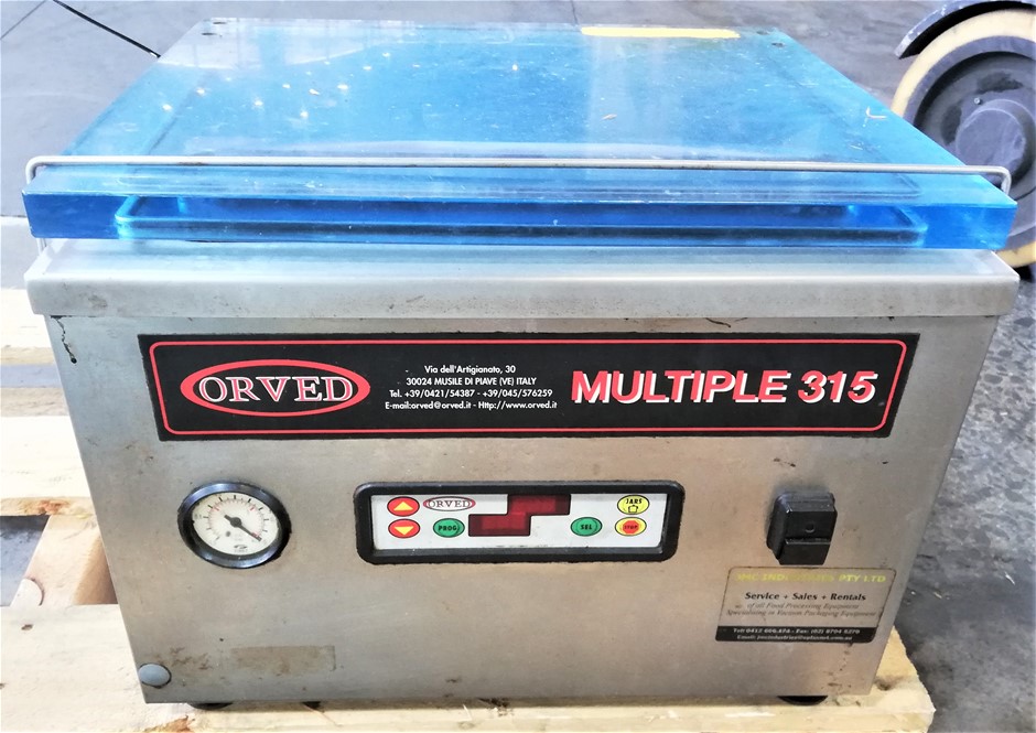 Orved Commercial Vacuum Sealer Auction (0023-5056143) | Grays Australia
