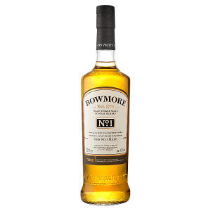 3 x Bowmore No.1 Single Malt Scotch Whisky (700mL Bottles) 40% Alc ...