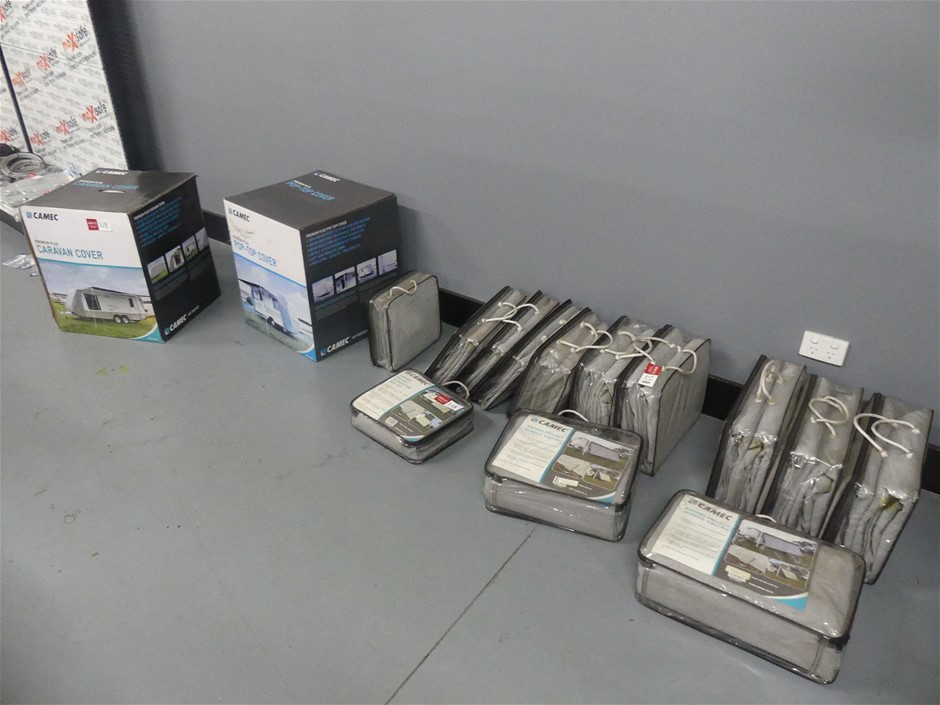 Camec Unused Assorted Caravan Covers And Screens Auction (0218-5056126 ...