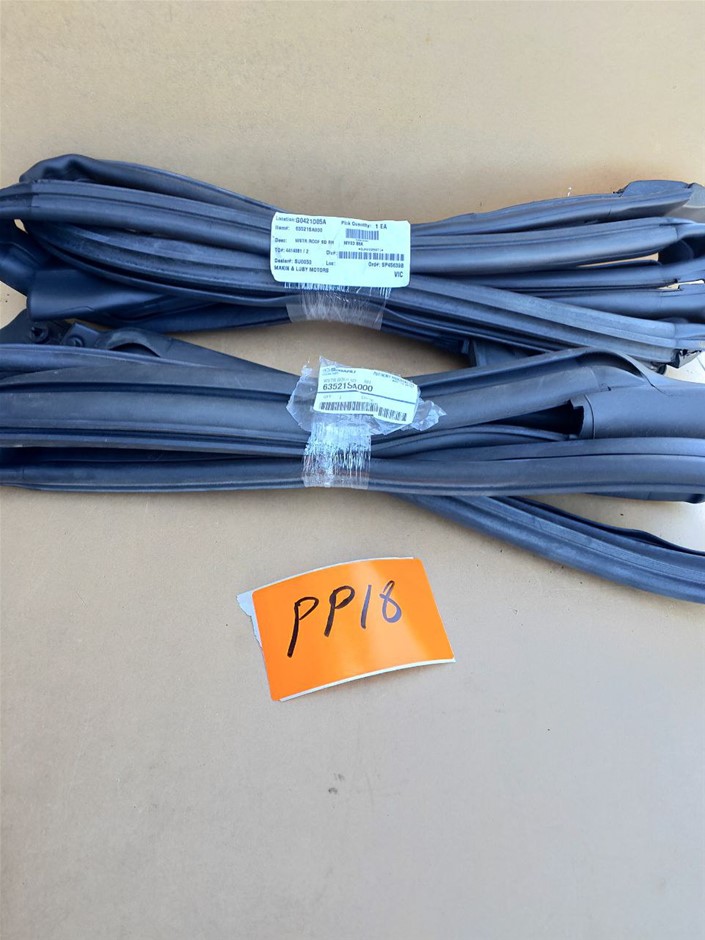 Subaru 63521SA000 Drip Weather-Strip (PP18) Auction (0042-3028764) | Grays Australia