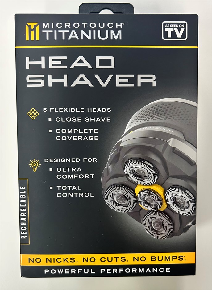 Microtouch Titanium Head Shaver Auction (0038-2558590) | Grays Australia