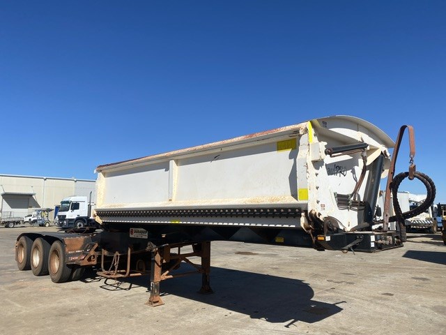 2014 Duraquip Tri-470 Triaxle Side Tipper Lead Trailer Auction (0001 ...