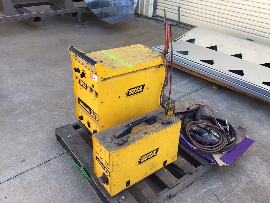 WIA Weld Matic 335 welder with 2RD Wire Feeder Auction (0004-7050828 ...