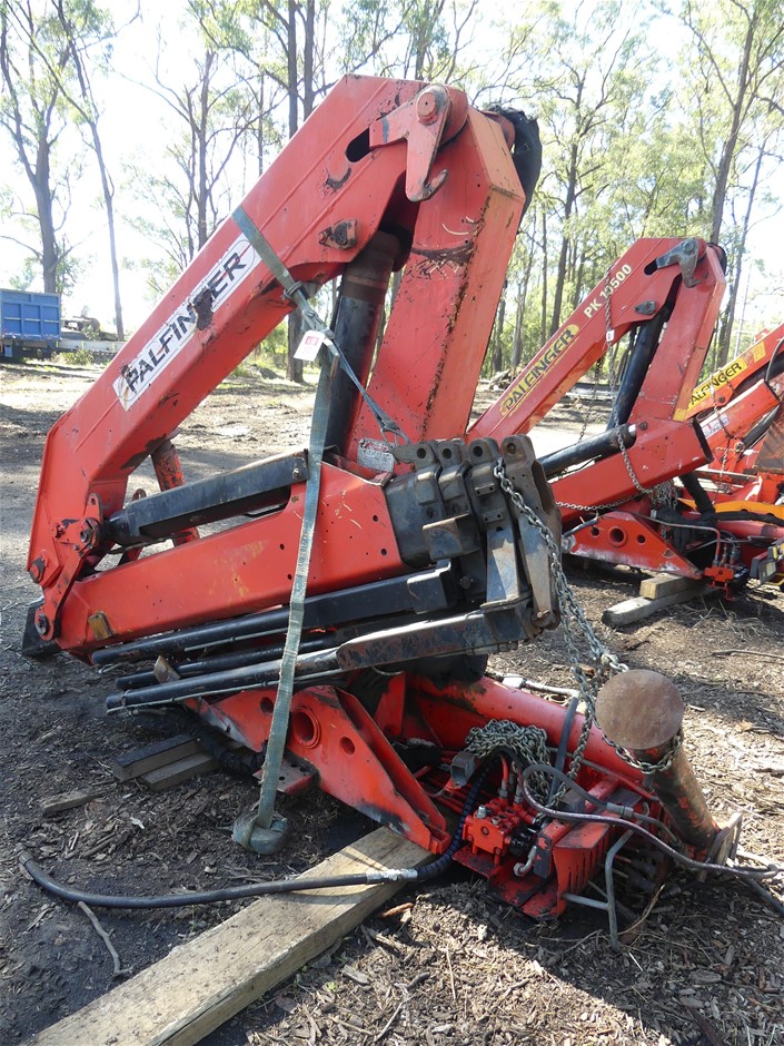 1994 Palfinger PK10500C Articulated Hydraulic Truck Crane Auction (0050 ...