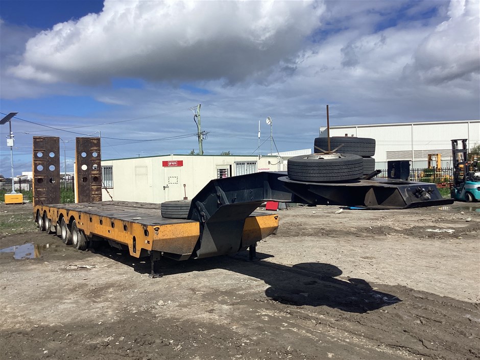 2013 TIDD/TRT 4x4 Widening Low Loader Float Trailer Auction (0001 ...
