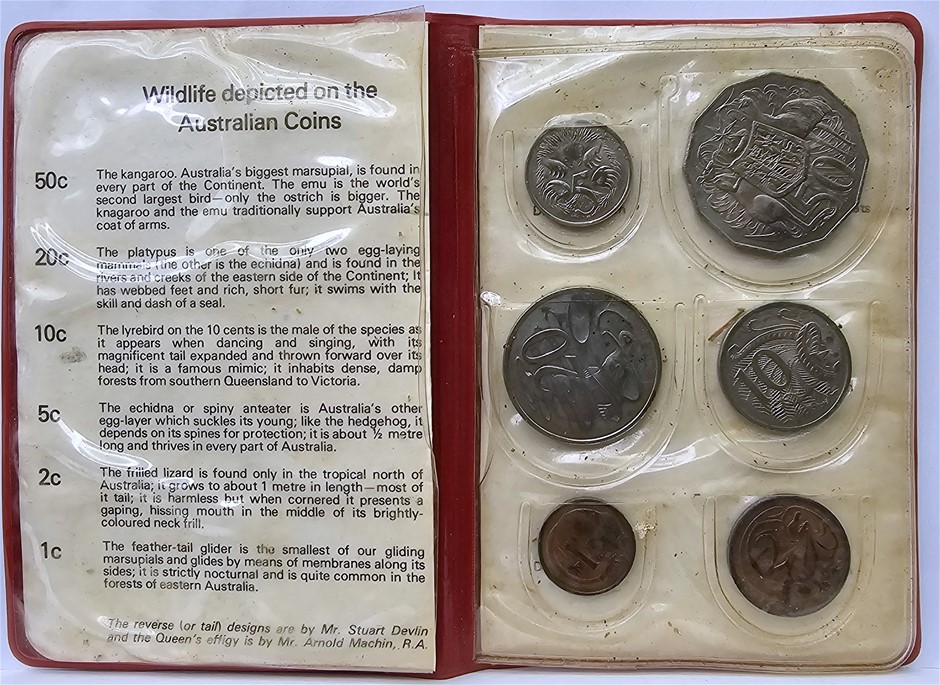1975 UNCIRCULATED COIN SET Auction (0014-2559175) | Grays Australia