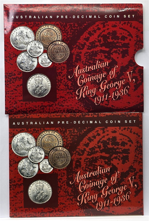 ROYAL AUSTRALIAN MINT UNCIRCULATED 1911-1936 COIN SET Auction (0006 ...