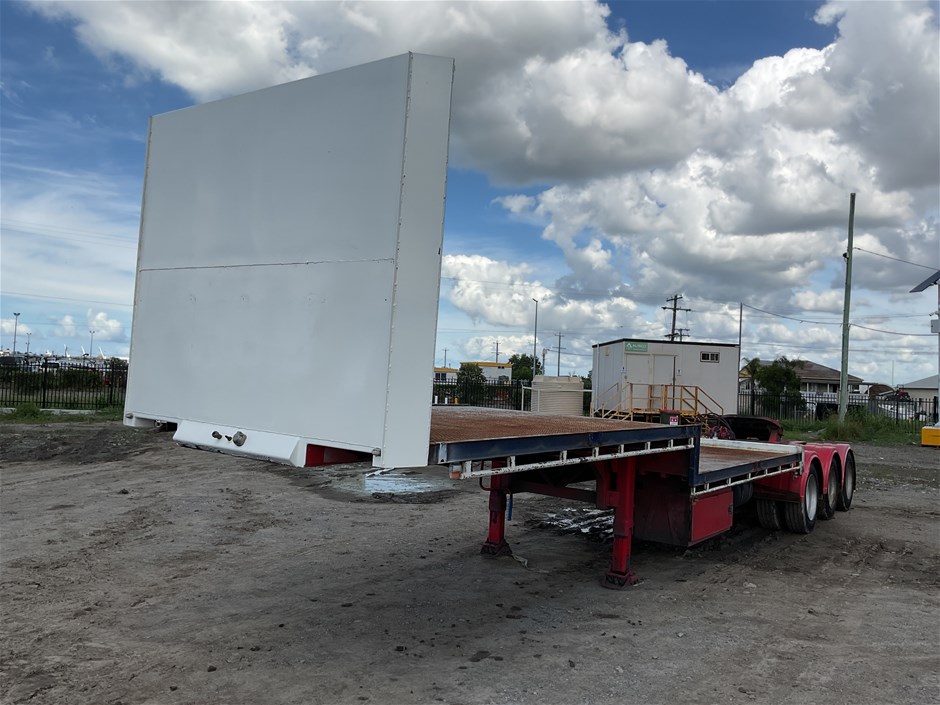 2005 Krueger Triaxle Drop Deck Lead Trailer Auction (0002-7050760 ...