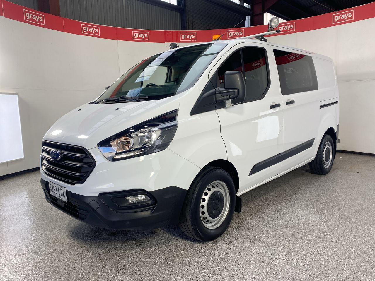 2019 Ford TRANSIT CUSTOM 340S SWB VN Turbo Diesel Manual Van Auction ...