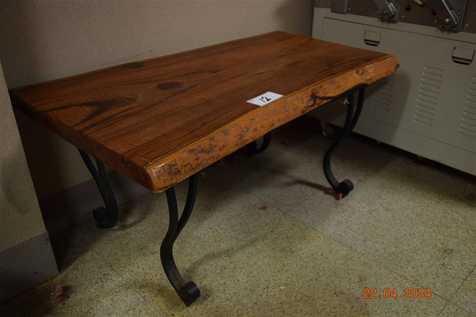 Marri Timber Slab Coffee Table Auction (0012-9050351) | Grays Australia