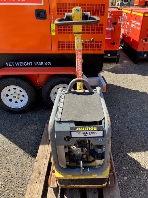 WACKER NEUSON DPU4045YE Plate Compactor Reversible 375kg Diesel Auction ...