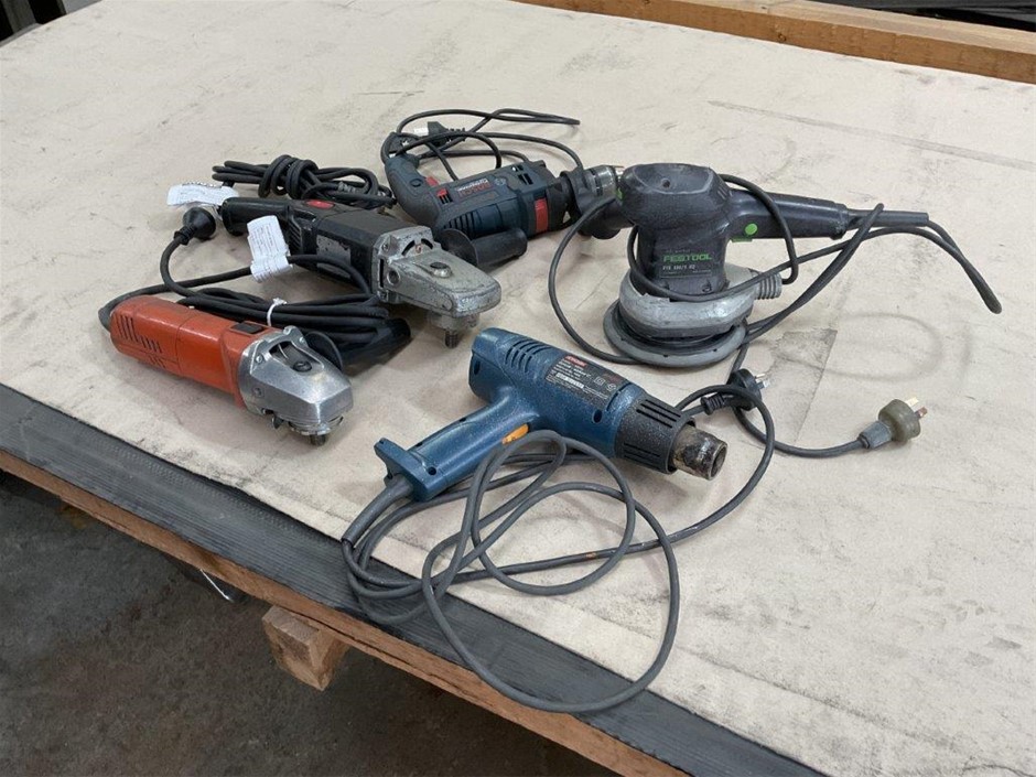 5x Assorted Corded Power Tools Auction (0031-3028980) | Grays Australia