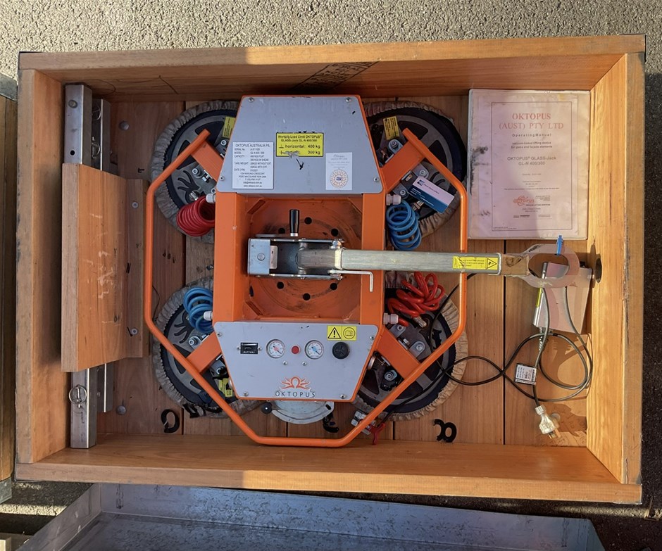 Oktopus Glass-Jack 300kg Auction (0004-9050742) | Grays Australia