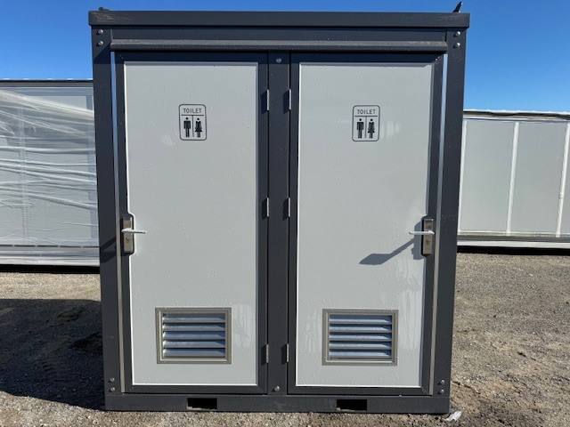 Unused Portable Double Toilet Block, Portable Building Auction (0009 ...