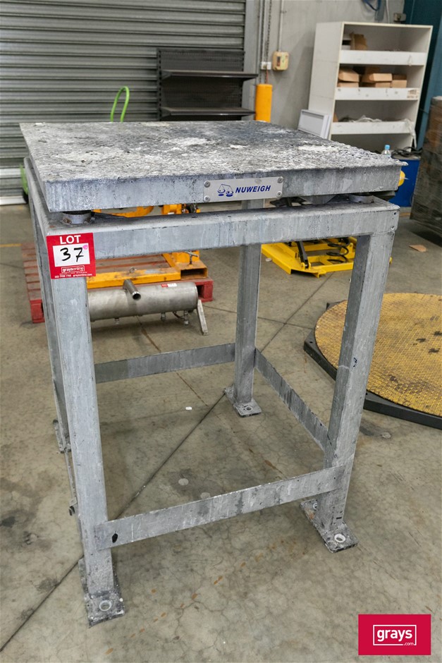 NUWEIGH H1949/JAC101 Weighing Platform With Stand Auction (0037-5056357 ...