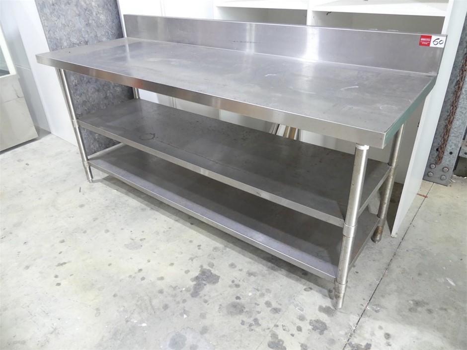 Commercial Kitchen Preparation Bench Auction (0060-5056277) | Grays ...