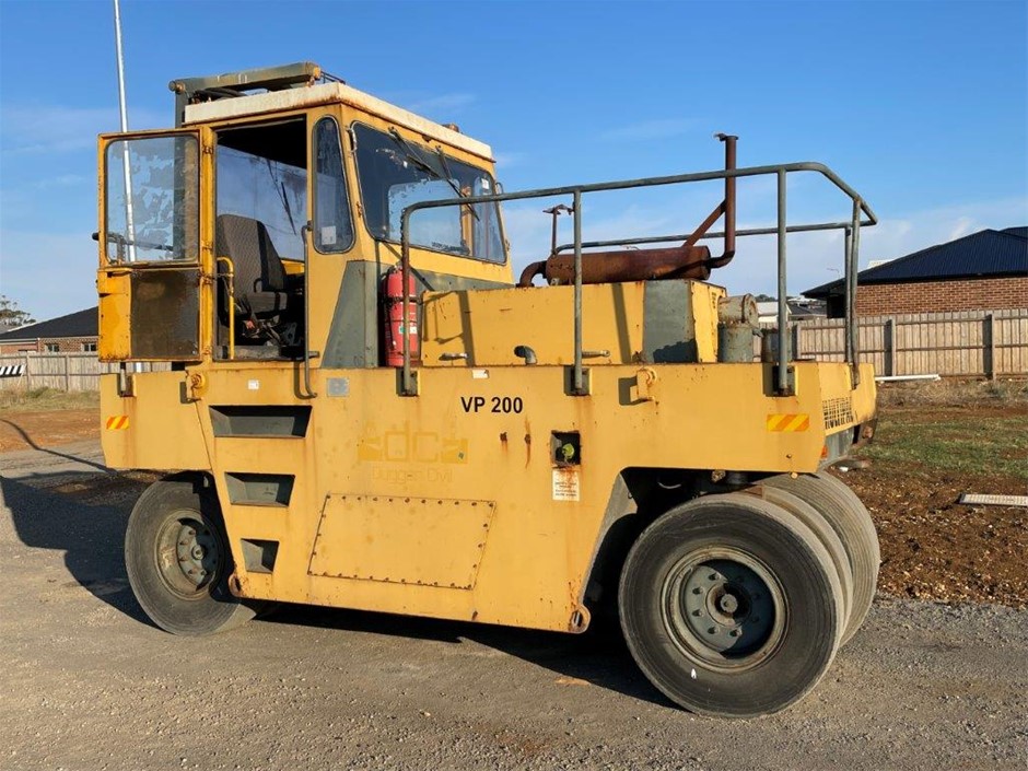 1995 Multipac VP200 Roller - Multi Tyred Auction (0007-3029374) | Grays ...