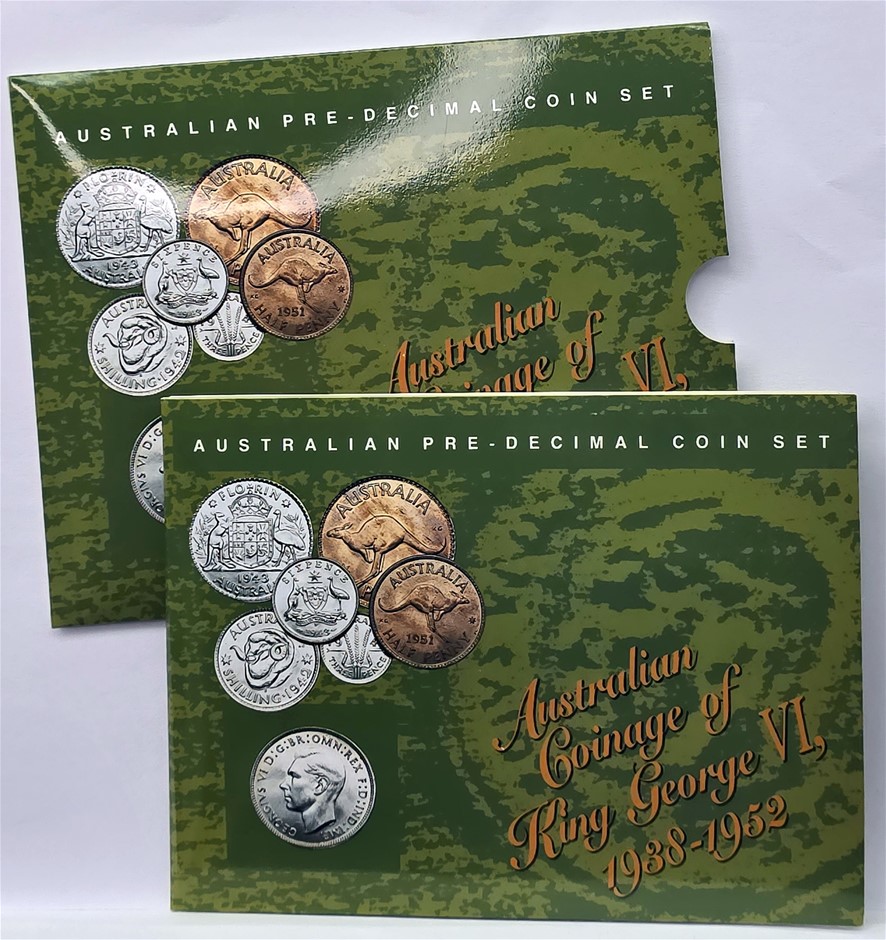 AUSTRALIAN PRE DECIMAL COIN SET Auction (0014-2559748) | Grays Australia