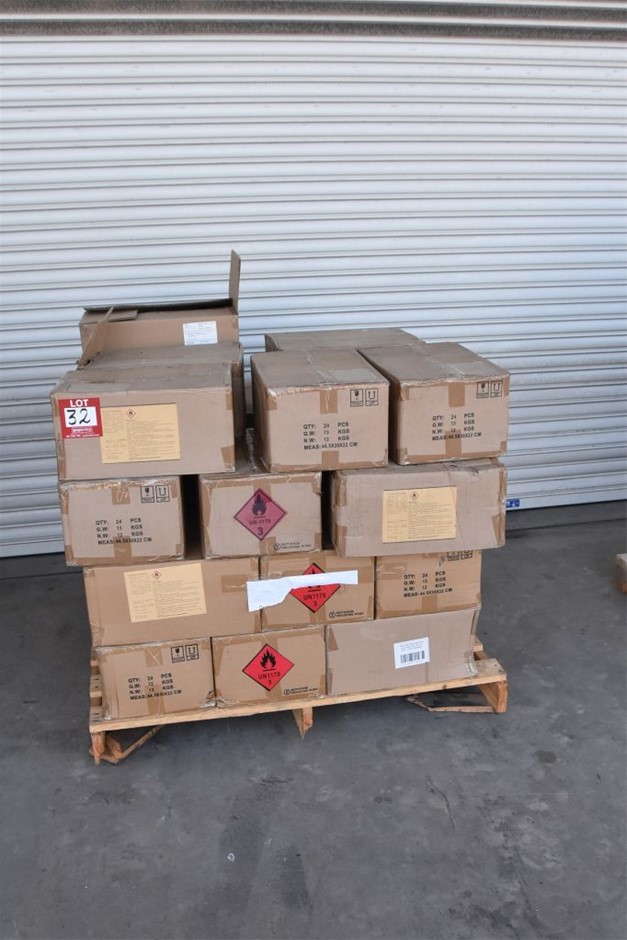 18x Cartons of Hand Sanitiser & Carton of Wall Mount Pumps Auction ...