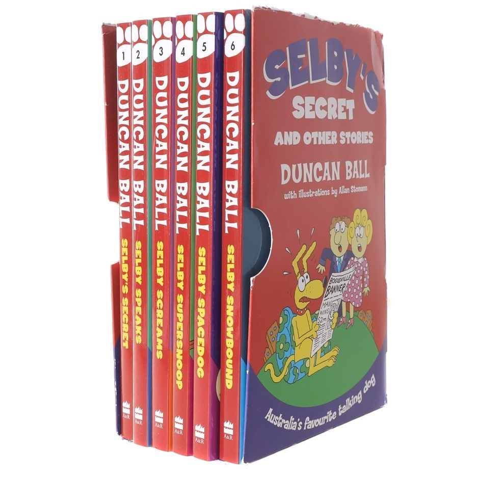 DUNCAN BALL Selby's Secret & Other Stories, 6 Book Set. NB: Damaged ...