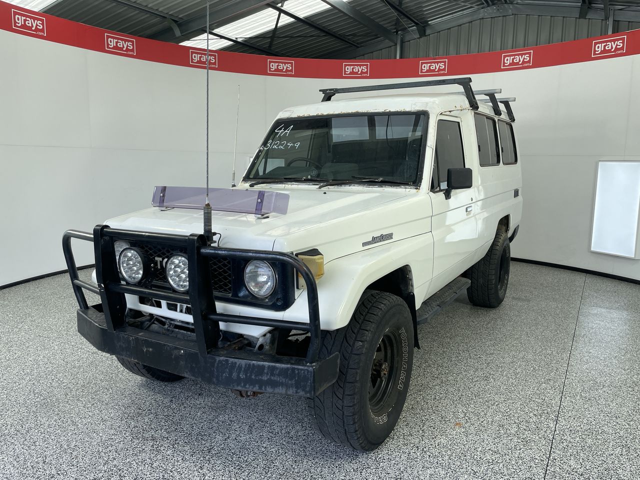 1988 Toyota Land Cruiser FJ/75 Troop Carrier Manual Wagon Auction (0001 ...