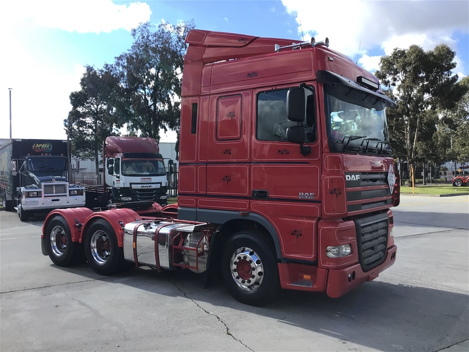 2018 DAF XF105 6 x 4 Prime Mover Truck Auction (0007-3029381) | Grays ...