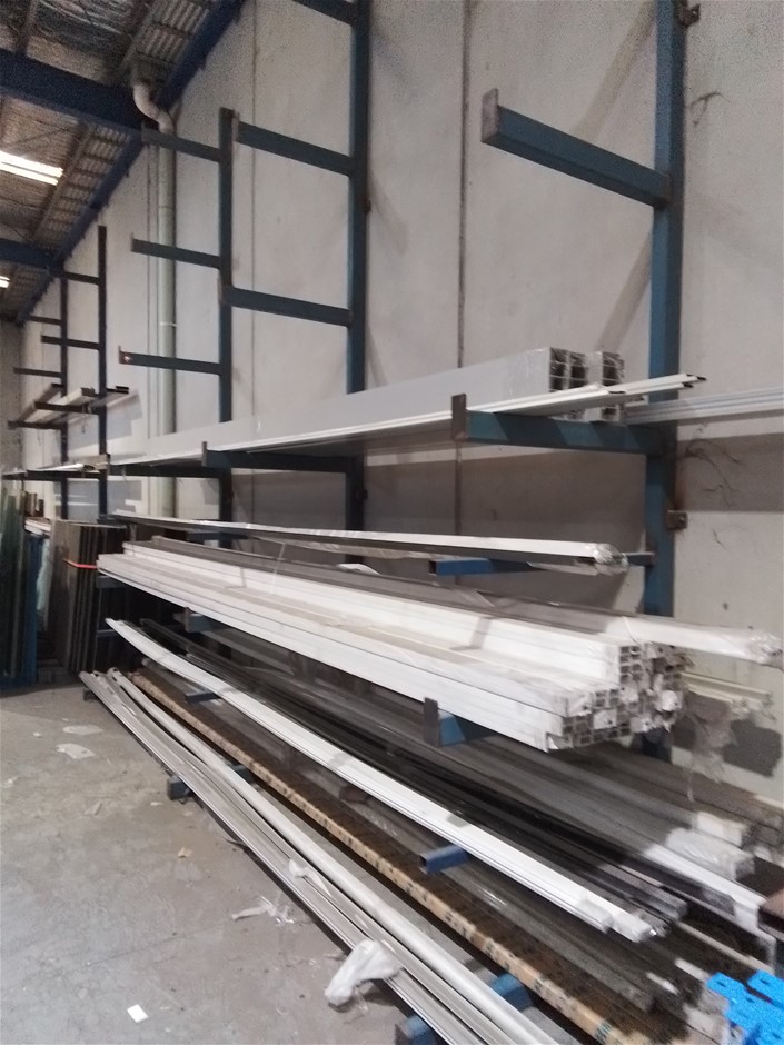 Steel 3 Column Counter Levered Rack Auction (0008-3029227) | Grays ...