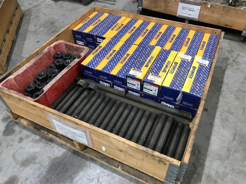 1x Pallet of Assorted Threaded Studs and Nuts Auction (0093-3029273 ...