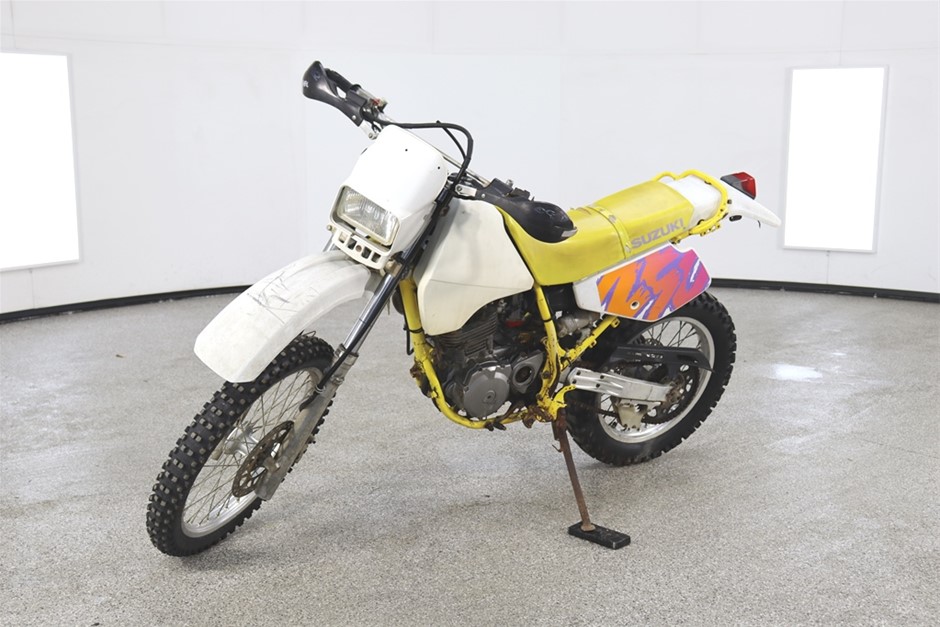 1991 Suzuki DR 250 single seater Off Road Motorcycle, 31,378km ...