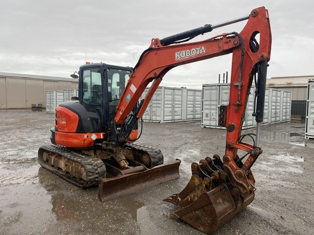 Kubota U55-4 Hydraulic Excavator Auction (0001-8018815) | Grays Australia