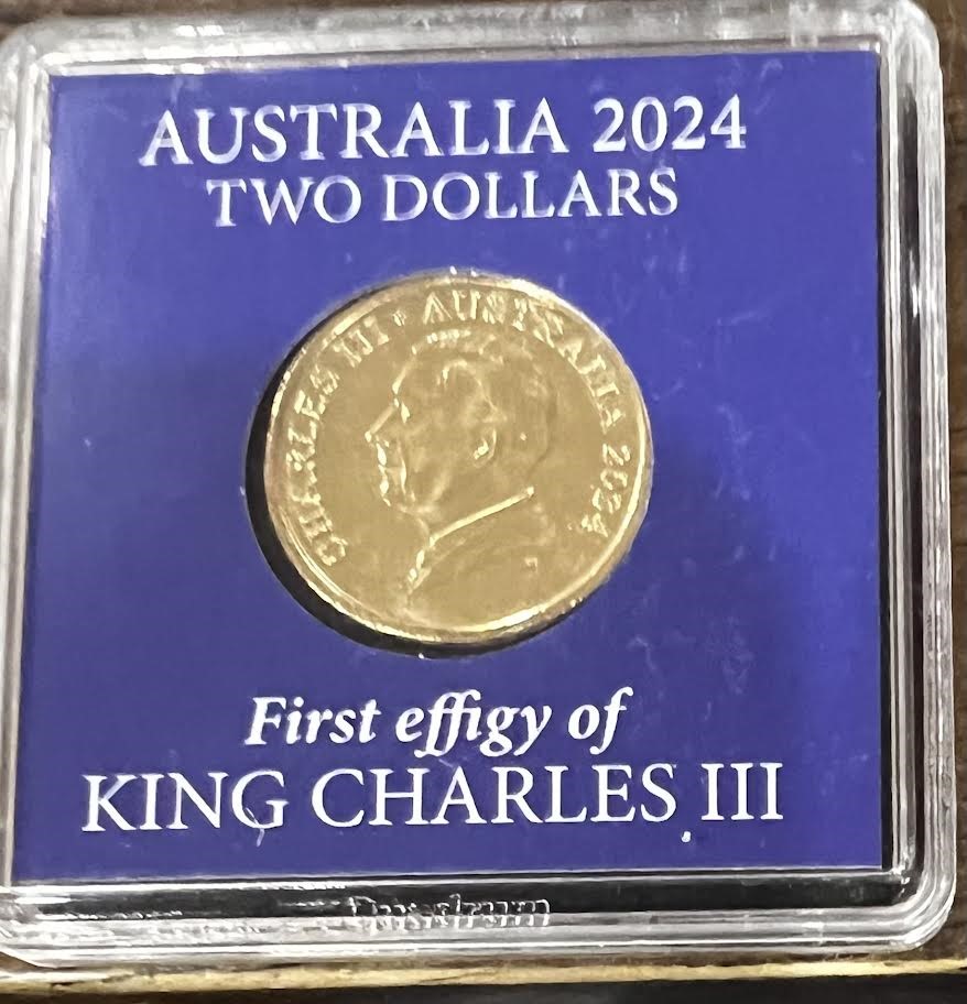 AUSTRALIA 2024 TWO DOLLARS FIRST EFFIGY OF KING CHARLES III UNC Auction (0012-2559122) | Grays ...