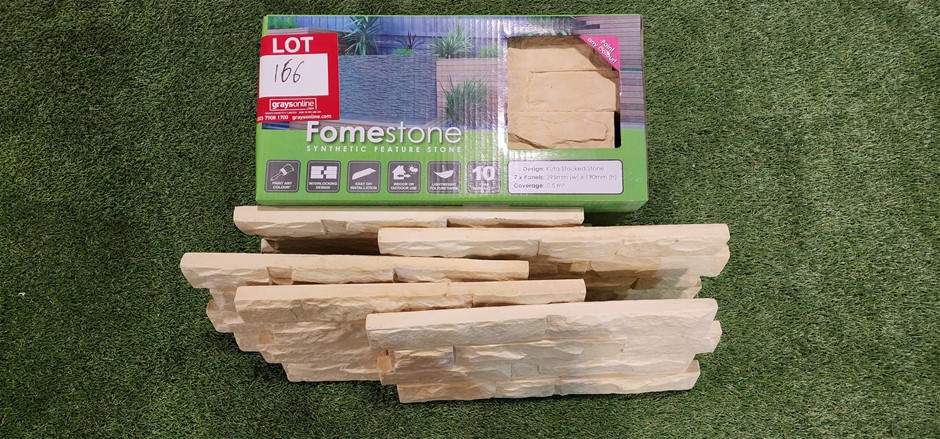 Pillar Fomestone Synthetic Feature Stone Auction (0166-5056652) | Grays ...