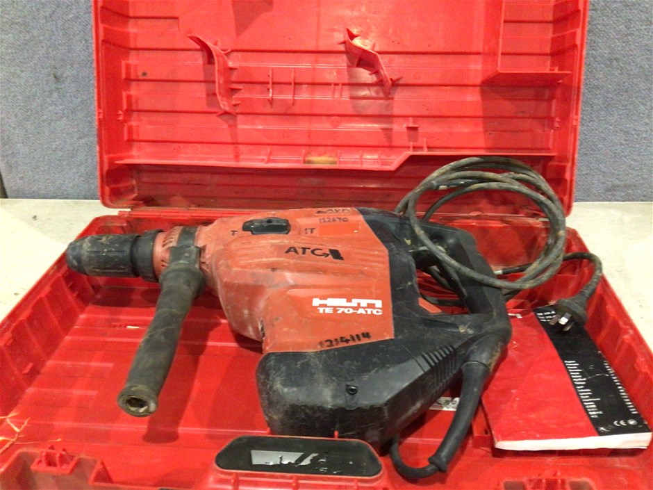 Hilti TE70-ATC Rotary Hammer Drill Auction (0010-8018779) | Grays Australia
