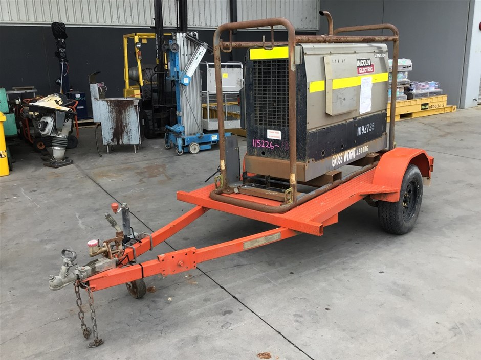 Lincoln Vantage 400 Welder and Trailer Combo Auction (0004-3029320 ...