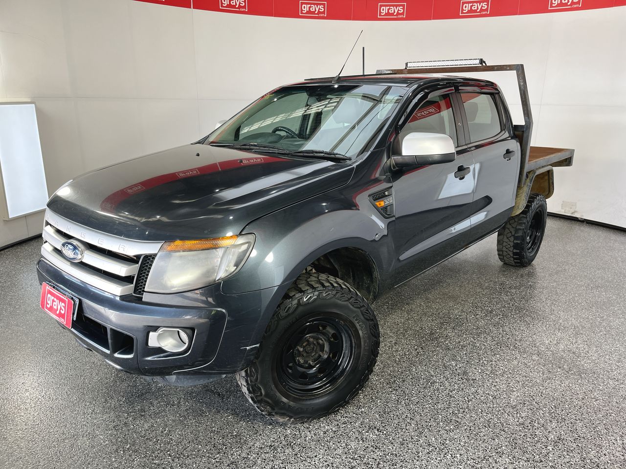 2014 Ford Ranger XLS 4X4 PX Turbo Diesel Manual Dual Cab Auction (0001 ...