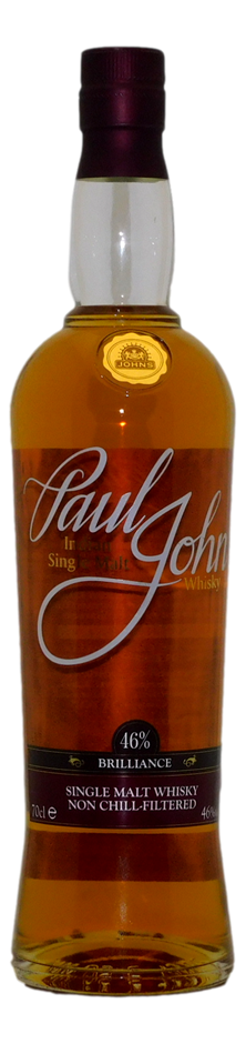 Paul John Indian Single Malt Whisky (1x 700mL) India Auction (0009 ...