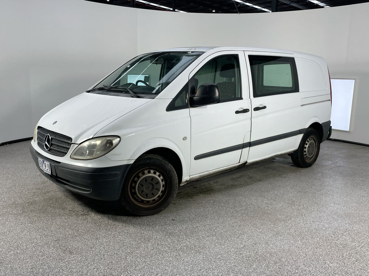 2008 Mercedes Benz Vito 115 CDI Compact Turbo Diesel Automatic Van ...