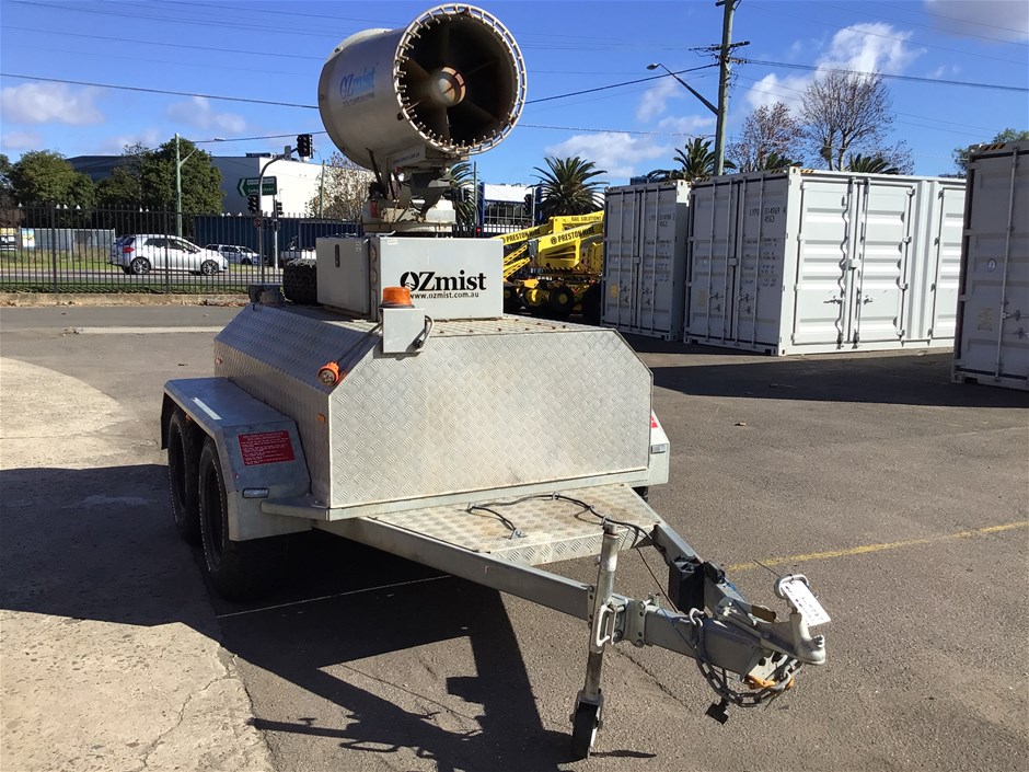 2019 Hazelwood Engineering Tandem Dust Suppression Trailer Auction ...