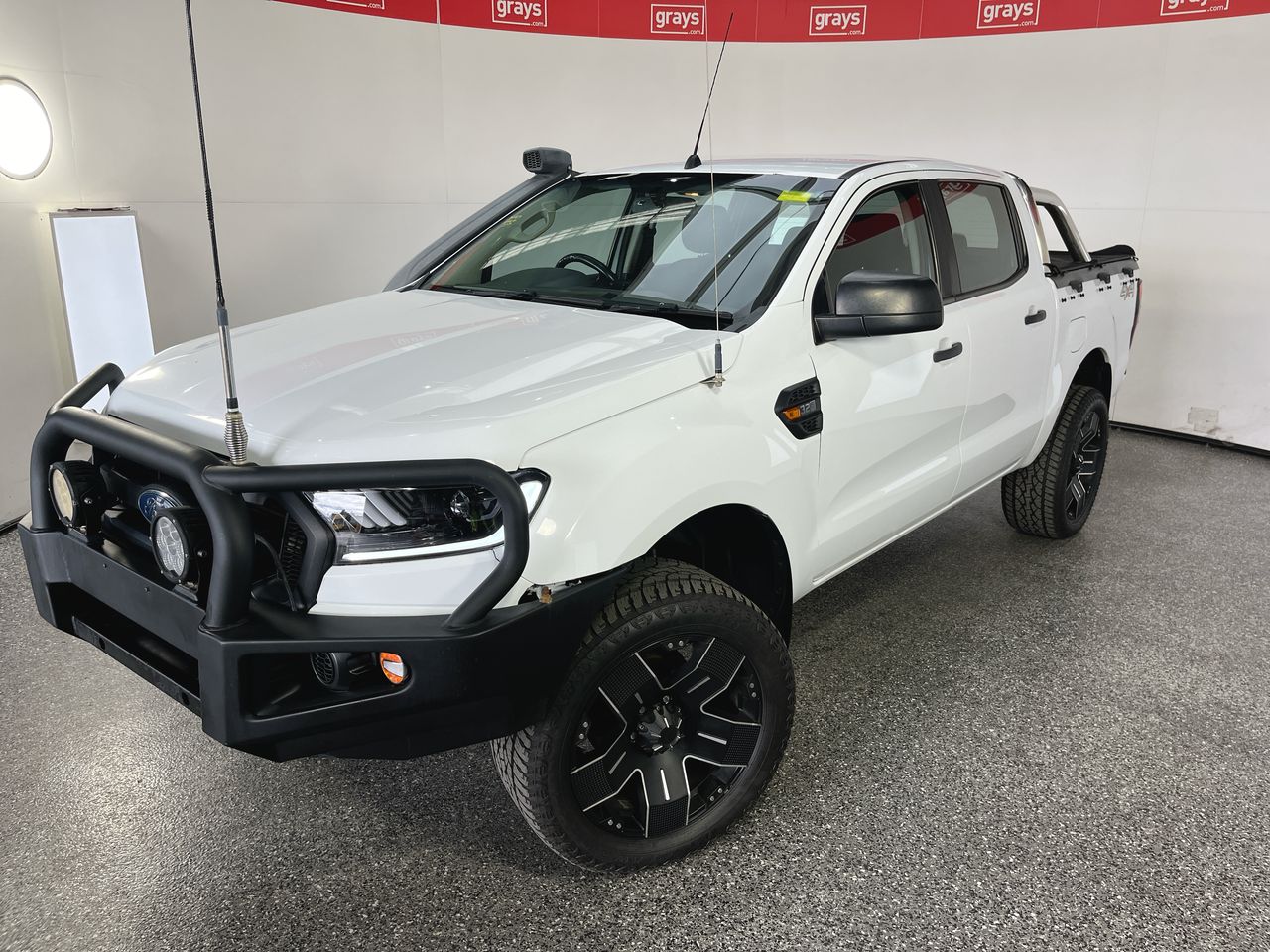 2016 Ford Ranger XL 4X4 PX II Turbo Diesel Automatic Dual Cab Auction ...