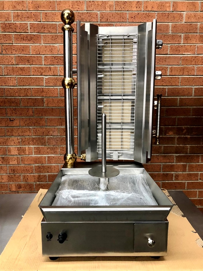 Ex-Display As New 4-Burner Gas Kebab Machine Auction (0102-5057038 ...