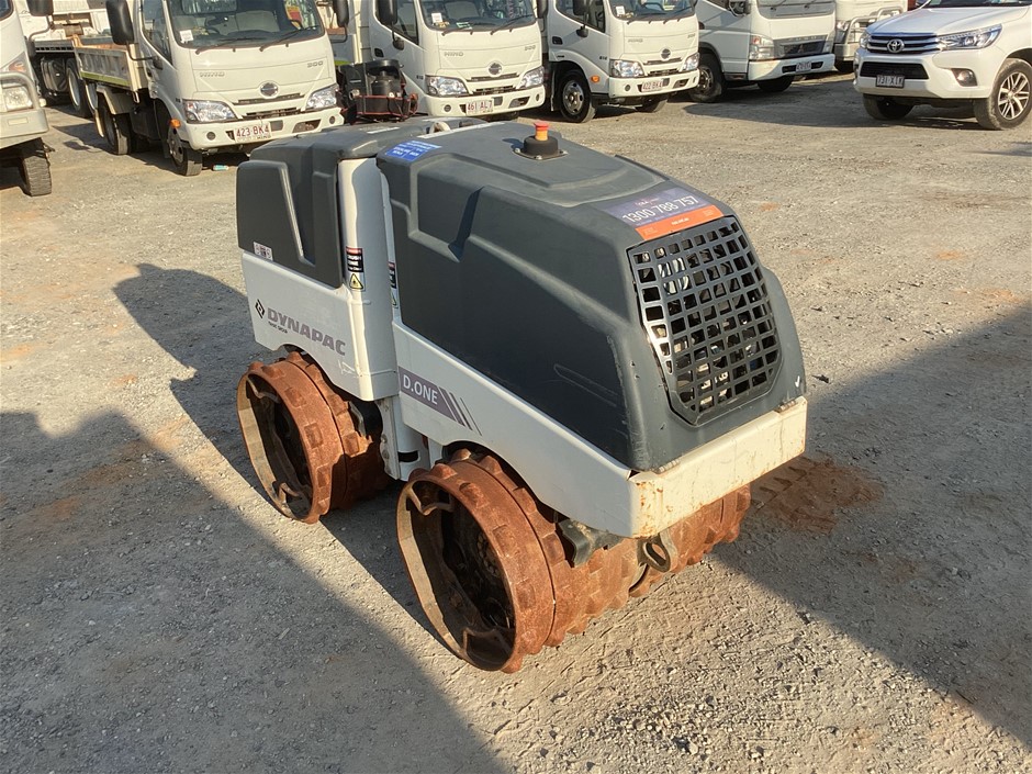 2019 Dynapac D.ONE Utility Articulated Pad Foot Roller Auction (0021 ...