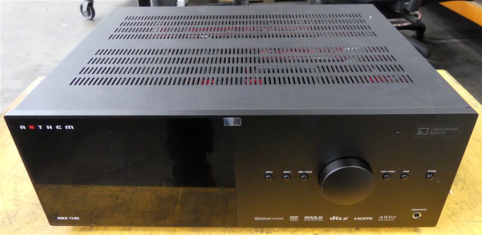 Anthem MRX 1140 1.2 Ch 8K AV Receiver Black Auction (0074-5058035 ...