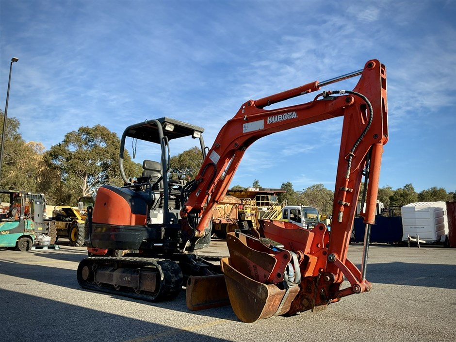 Kubota KX91-3S2 Hydraulic Excavator Auction (0001-9052159) | Grays ...