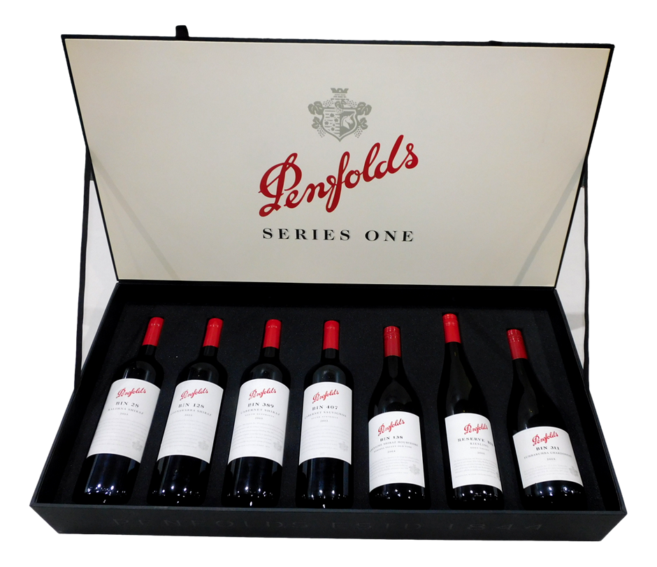 Penfolds Series One Collectors Box (7x 750mL), SA. Auction (0030 ...